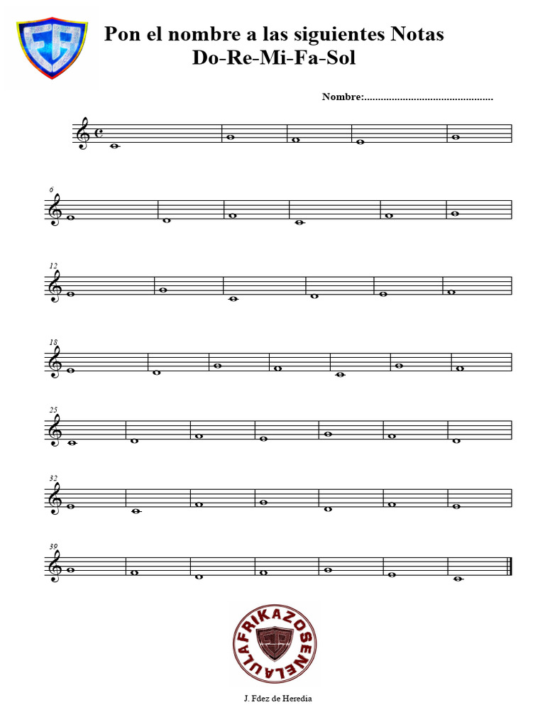 Do, Re, Mi, Fa, Sol | PDF