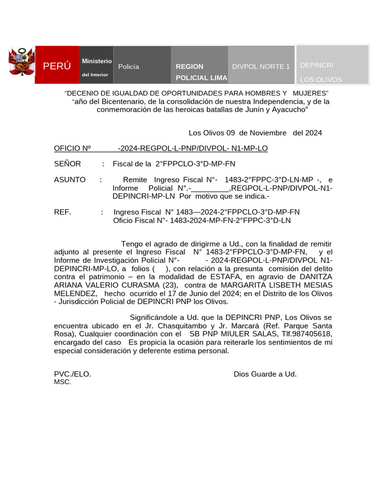 Caso Danitza | PDF | Derecho penal | Justicia penal