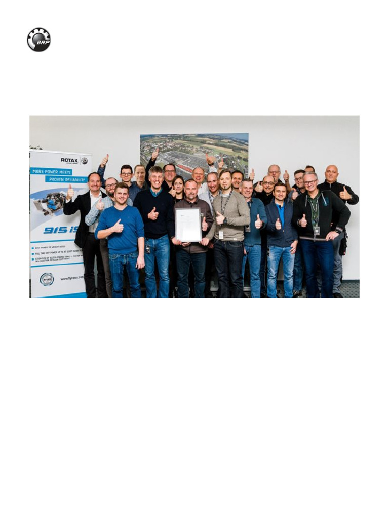 Easa Certification of Rotax 915 Isc3 A Aircraft Engine in Time | PDF ...