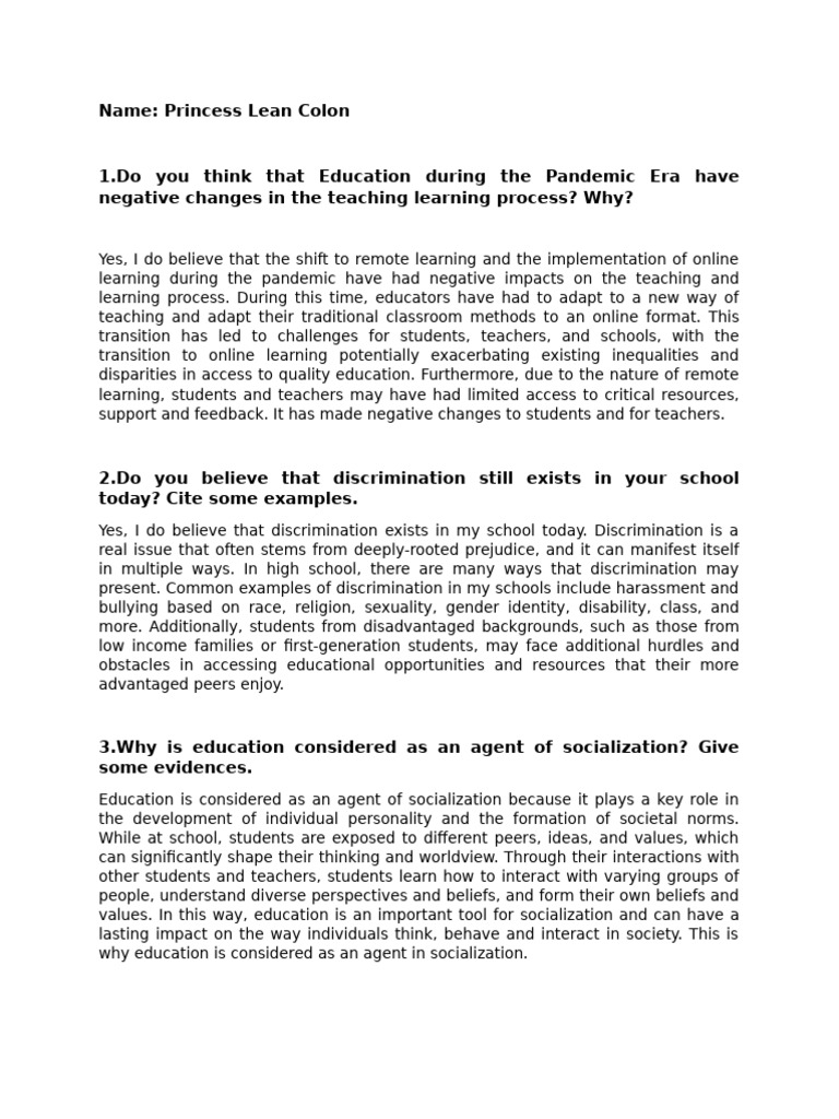 UCSP - Princess Lean Colon | PDF