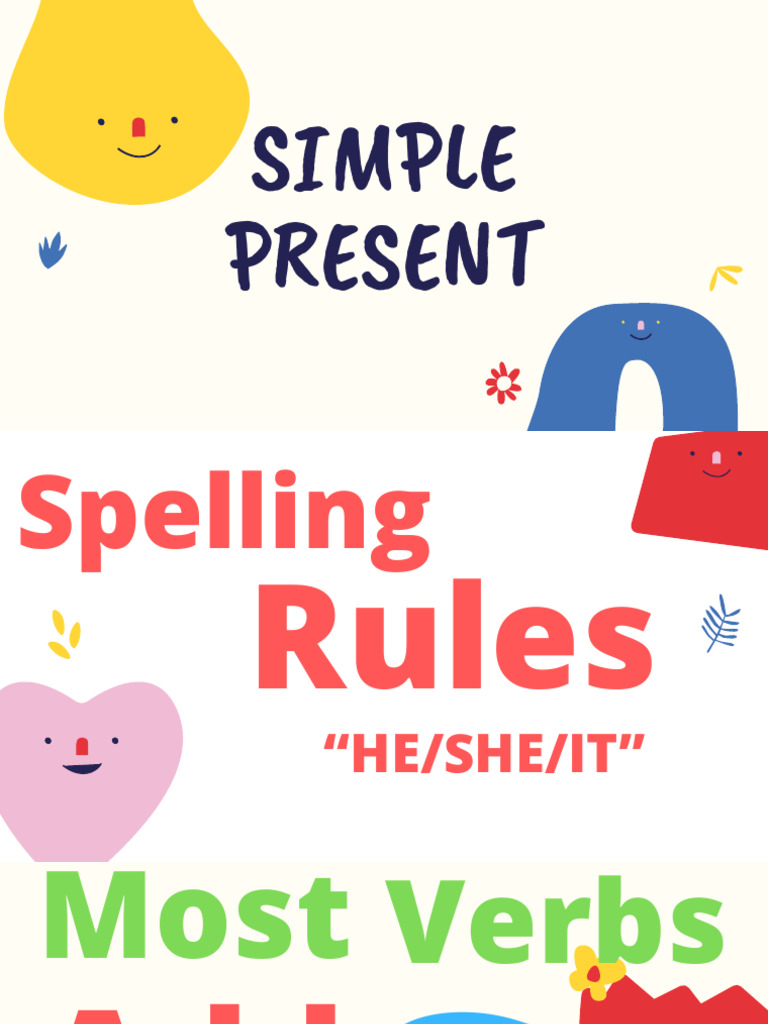 5 Simple Present Rules | PDF