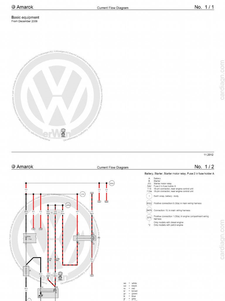 Vw Amarok Headlight Wiring Diagram