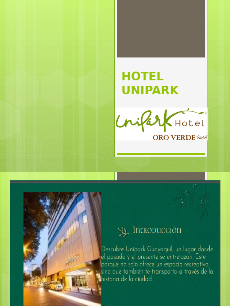 Protocolo de Bienvenida en Hotel Unipark | PDF