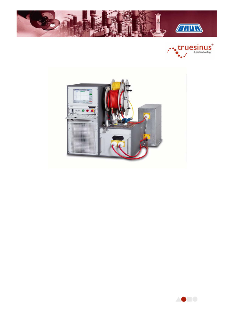 VLF Cable Test & Diagnostic System Guide | PDF | Electrical Engineering ...