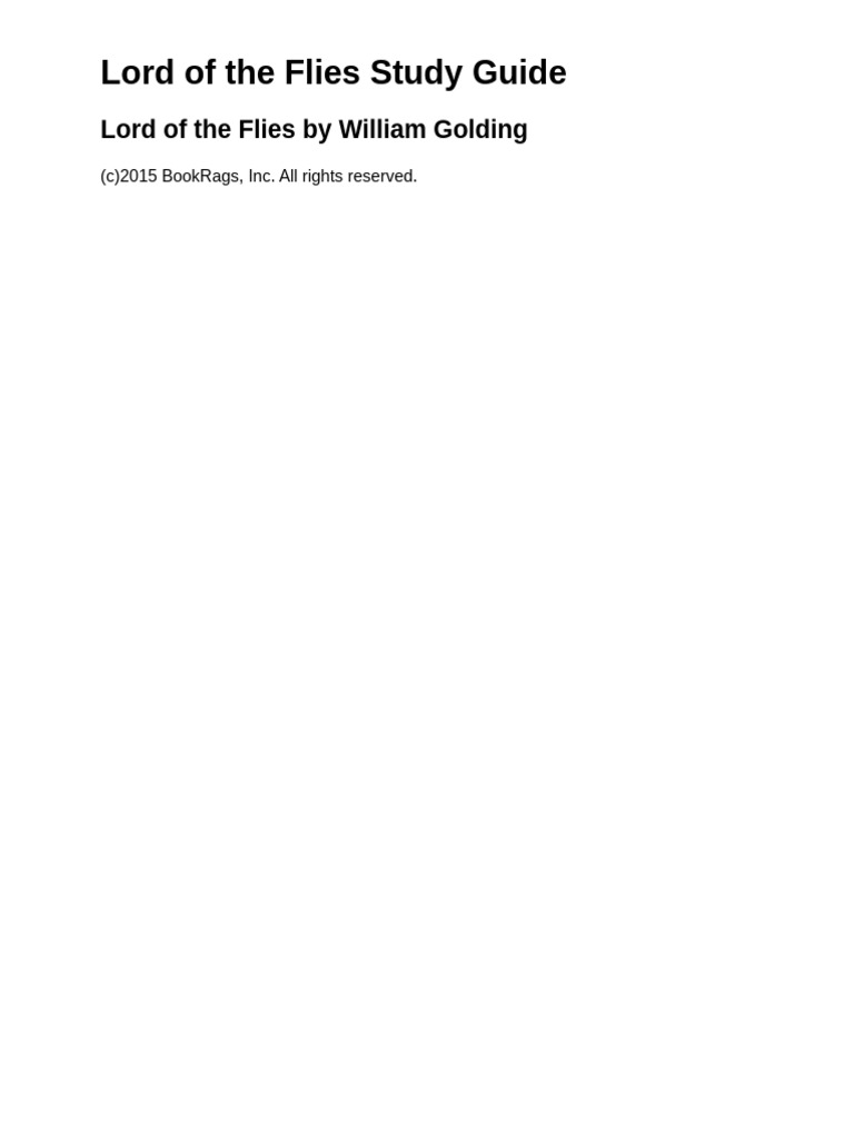 Kami Export - LOTF-STUDY GUIDE | PDF