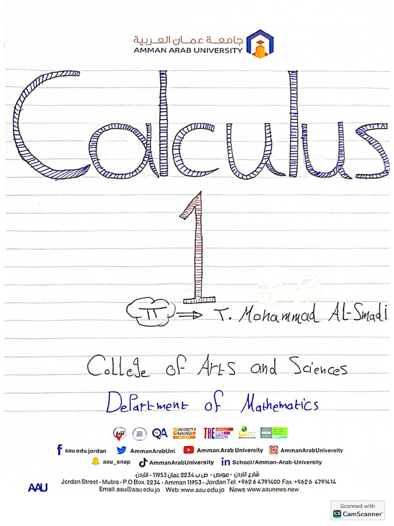Calculus 1 Midterm Exam Notes | PDF