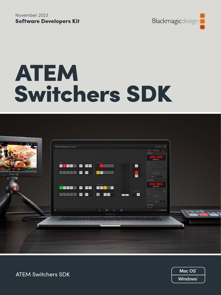 Blackmagic Switchers SDK | PDF | Interface (Computing) | Mac Os