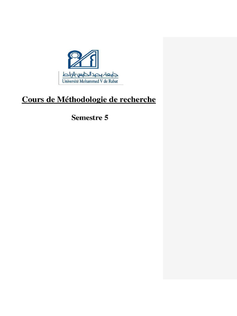 Méthodologie | PDF