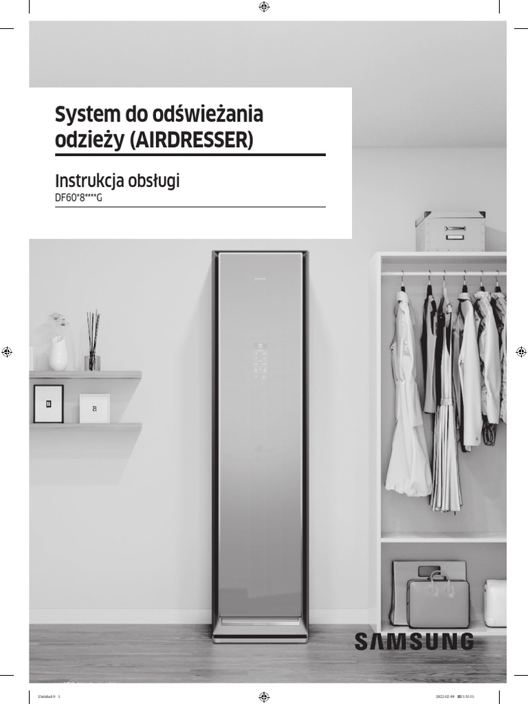 Instrukcja Obslugi SAMSUNG DF60R8600CG | PDF