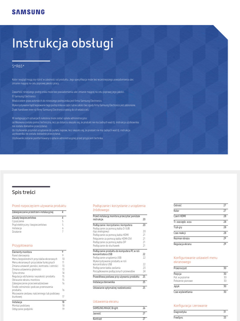 Instrukcja-obslugi-SAMSUNG-S24R650FDU | PDF