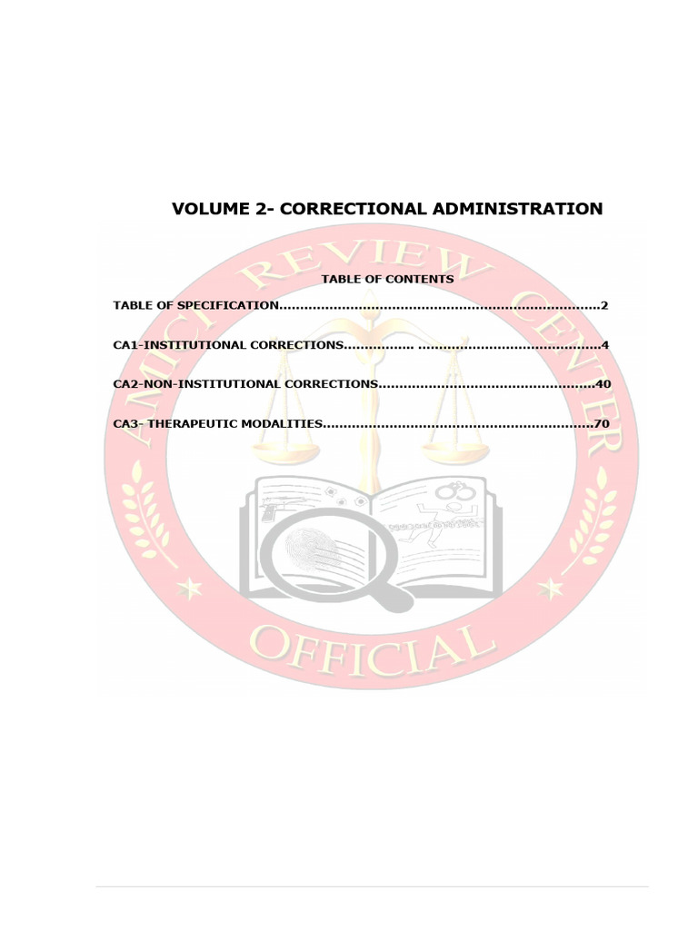 v2 Correctional Administration | PDF | Prison | Parole