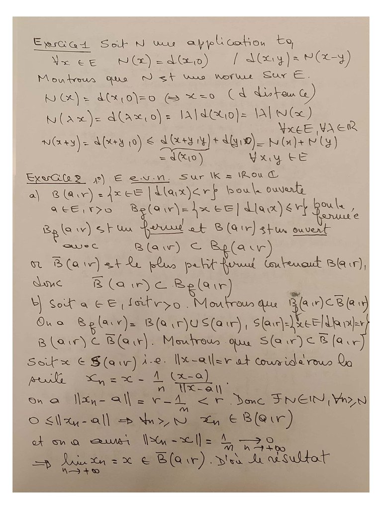 Solutions Exos Supp | PDF