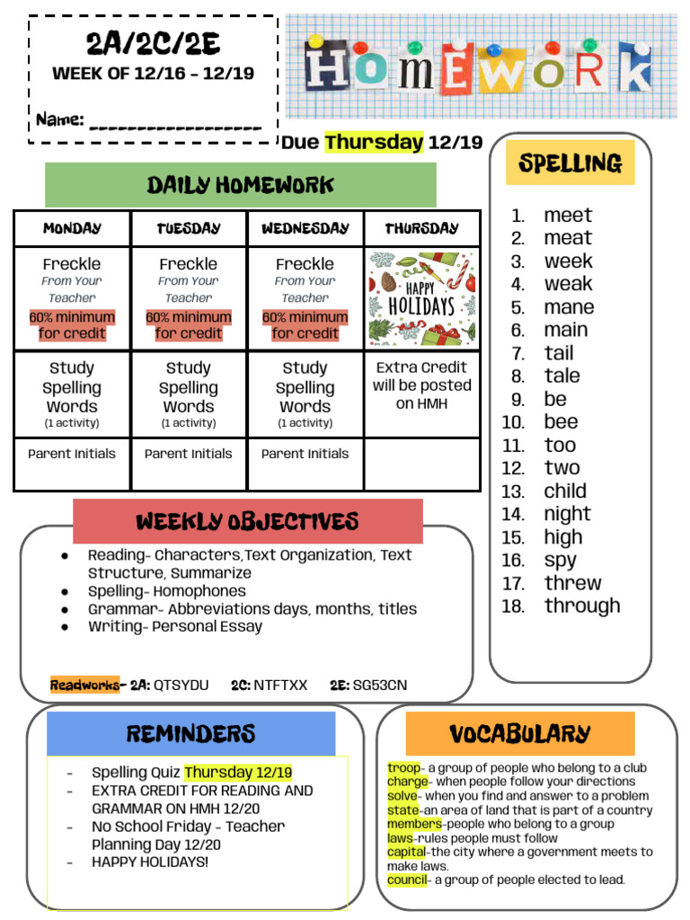 2A 2C 2E Module 5 Week 3 Homework-2 | PDF | Linguistics