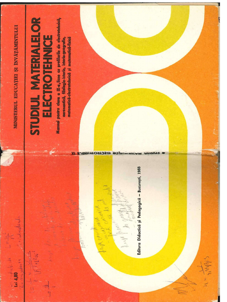 Materiale Electrotehnice | PDF