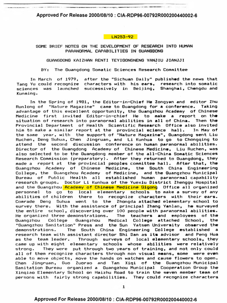 Cia RDP96 00792R000200440002 6 - Ocr | PDF | Theory | Thought