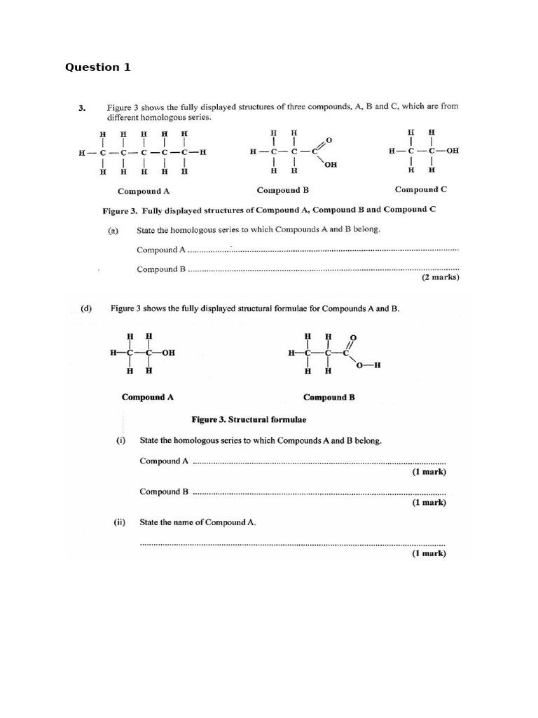 Chem Worksheet g11 | PDF