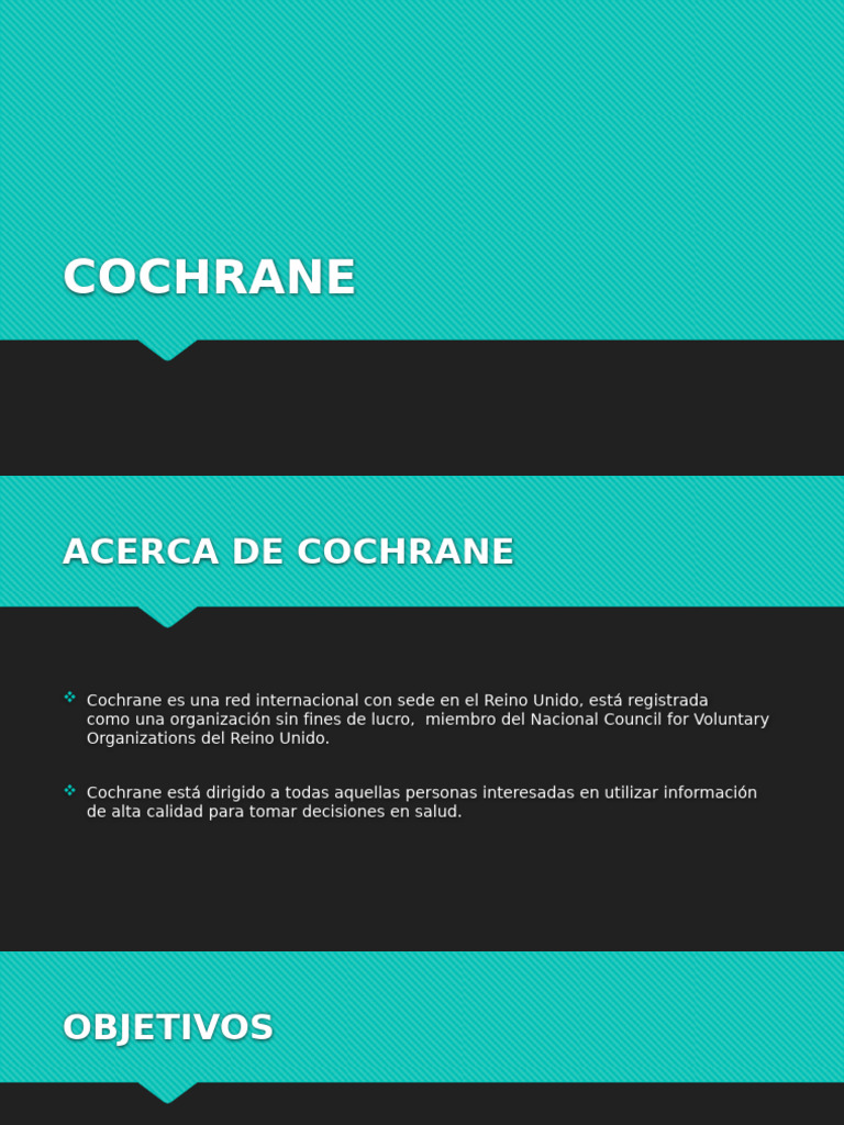 COCHRANE | PDF
