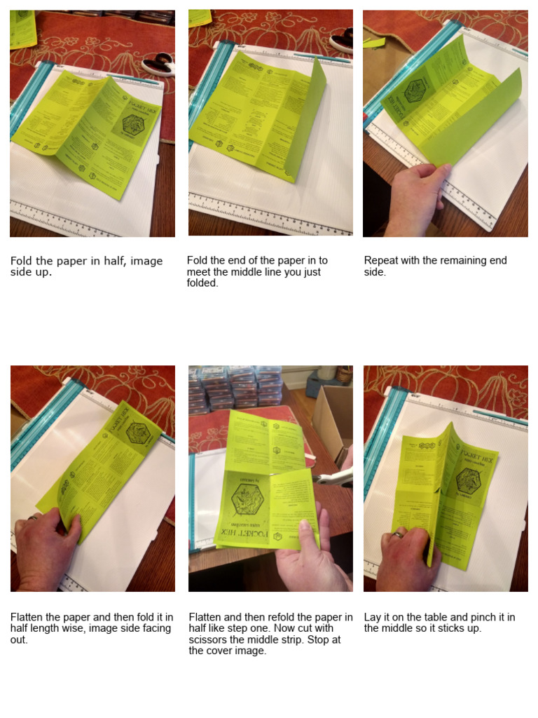 How To Fold A Pocketmod | PDF