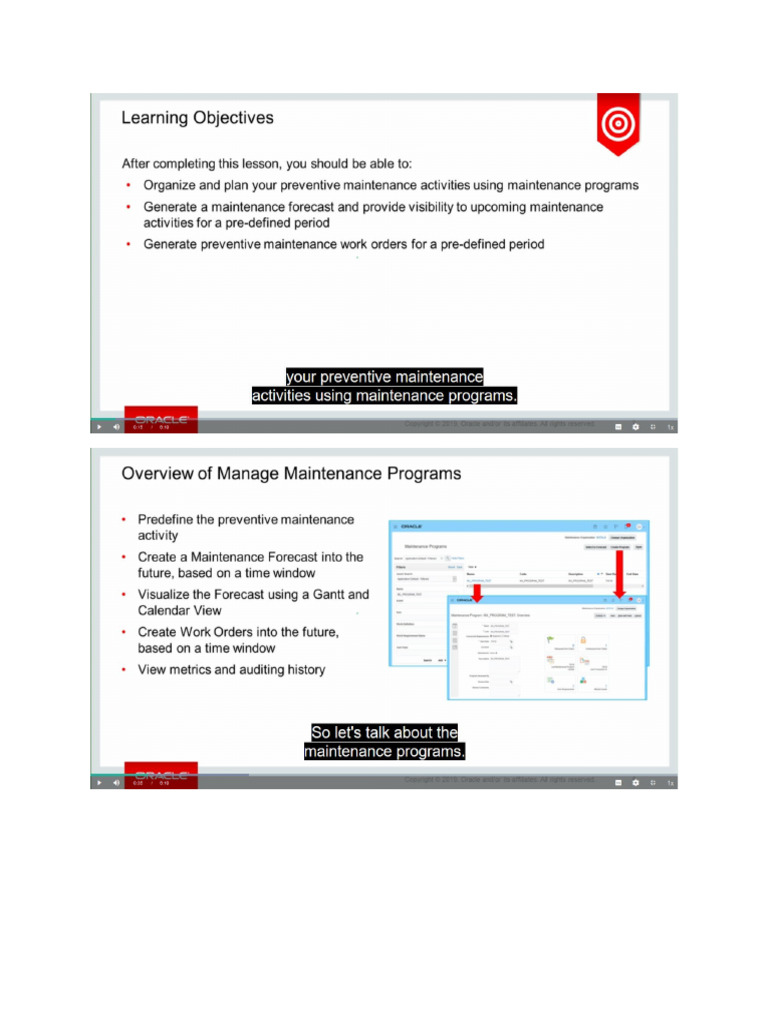 11 Maintenence Programs | PDF