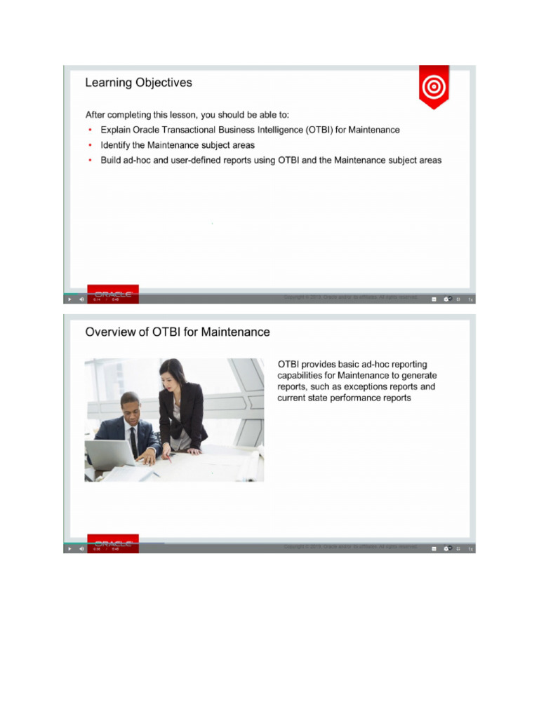 17 OTBI and Practice | PDF