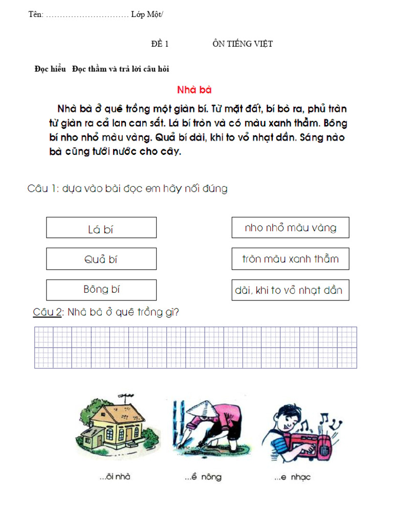 1.2-ĐỀ ÔN TV CK1 21-22 | PDF