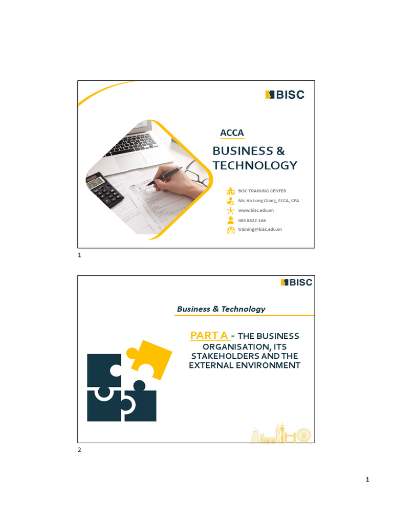 BT - CHAPTER 2 - Business organisation and structure - Copy | PDF ...