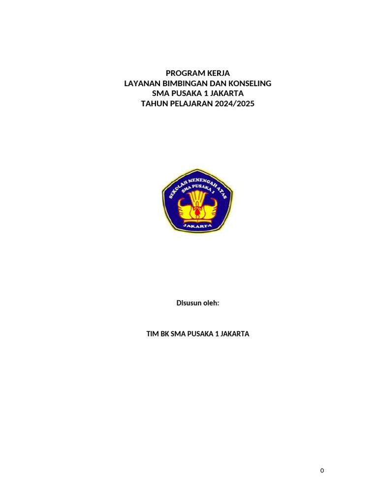 Program Tahunan BK | PDF