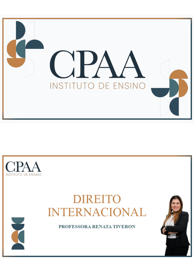 CPAA INTERNACIONAL | PDF | Tratado | Arbitragem