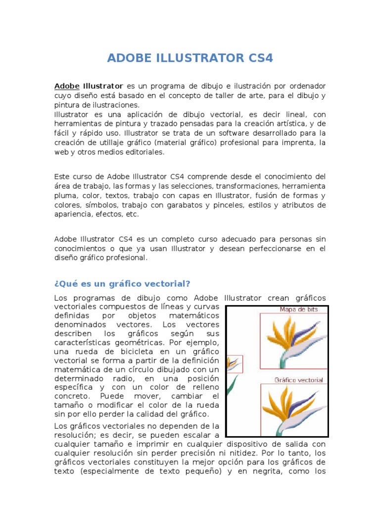 Adobe Illustrator Cs4 | PDF | Ventana (informática) | Ilustrador Adobe