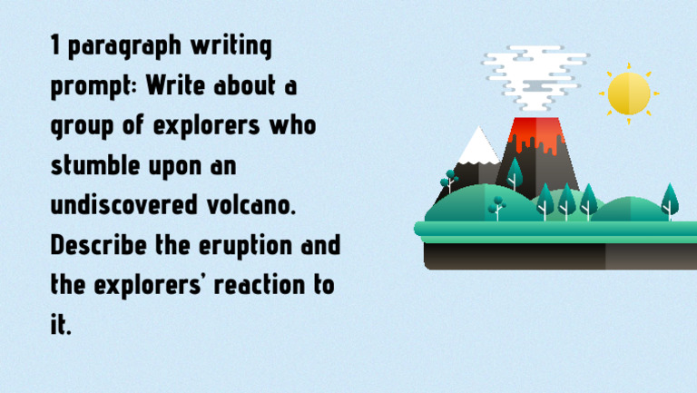 Volcano Writing Prompt | PDF