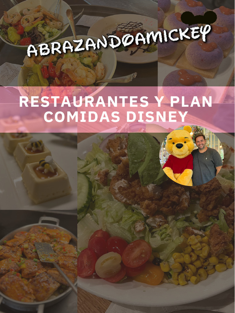 Planes de Comidas Disney | PDF | La compañía Walt Disney | Alimentos