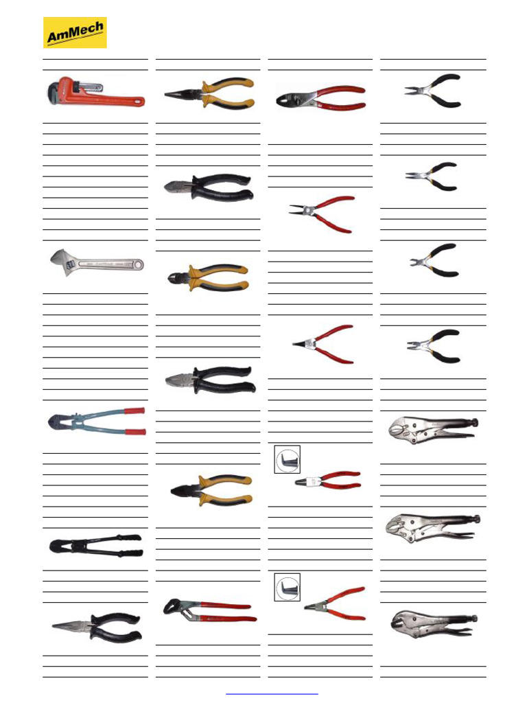 ammech | PDF | Tools | Metalworking