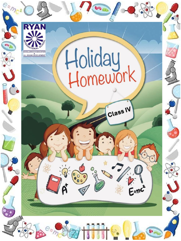 Winter Holiday Homework Class IV | PDF | Litre | Kilogram