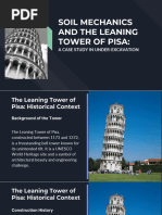 Leaning Tower of Pisa Presentation | PDF | Infographics