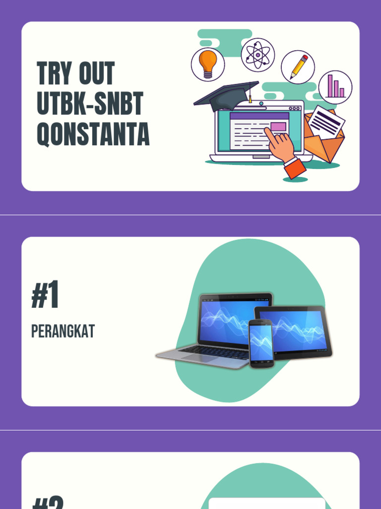 Tryout Utbk Qonstanta Id | PDF