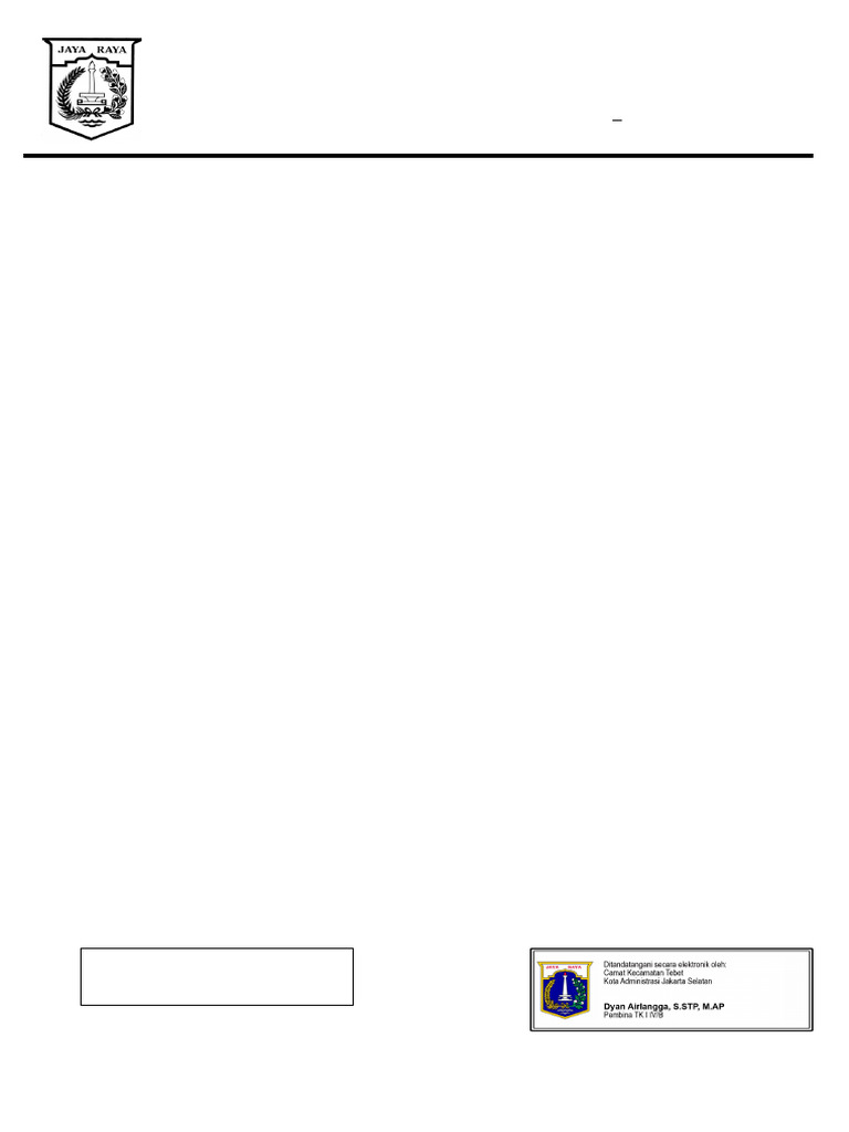 Undangan Upacara HUT RI Ke-79 - Sign | PDF