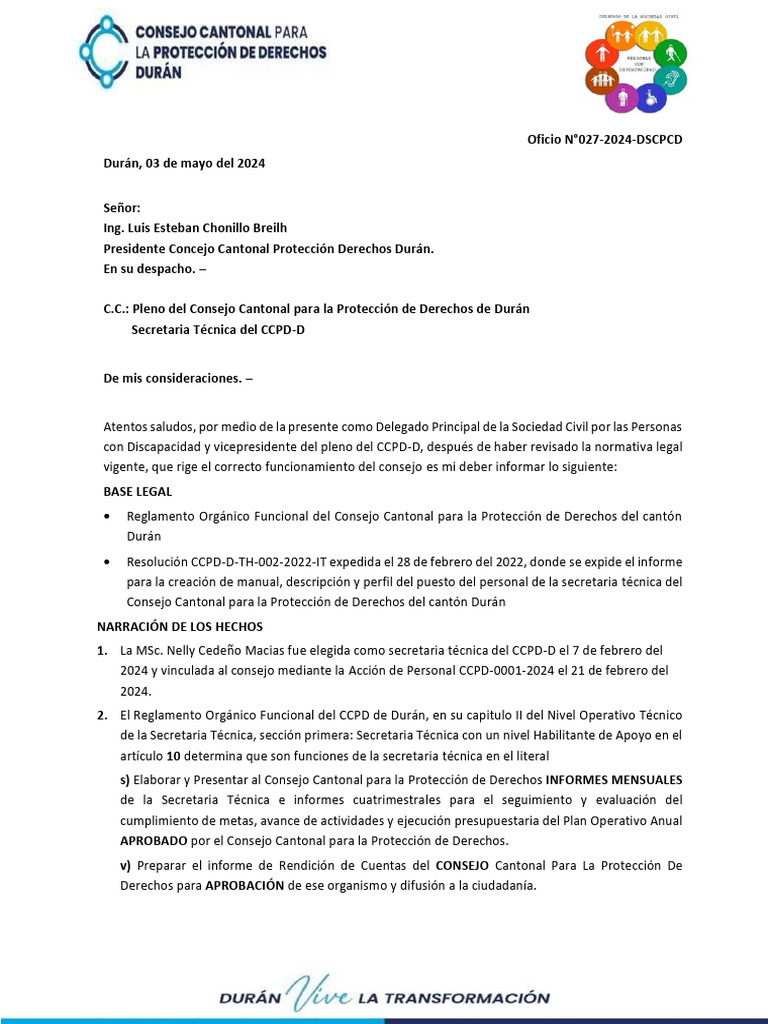 Anexo 1 Oficio 027 | PDF | Gobierno