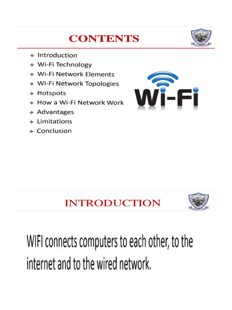 Wifi Technology | PDF