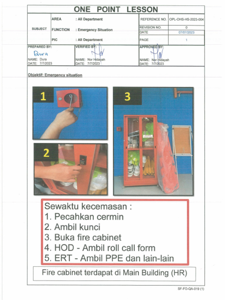 Fire Cabinet | PDF