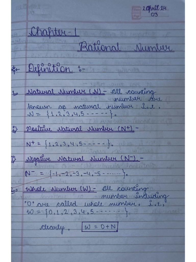 Ch.1 , class 8 , classwork, maths, | PDF