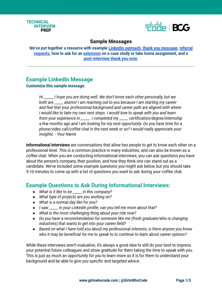 Sample Messages | PDF | Human Communication