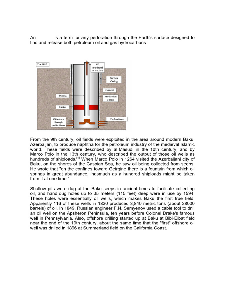 Anatomy and Process of Oil Well Drilling | PDF | Oil Well | Drilling Rig