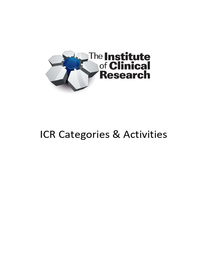 CPD Categories and Activities | PDF | Postgraduate Education | Learning