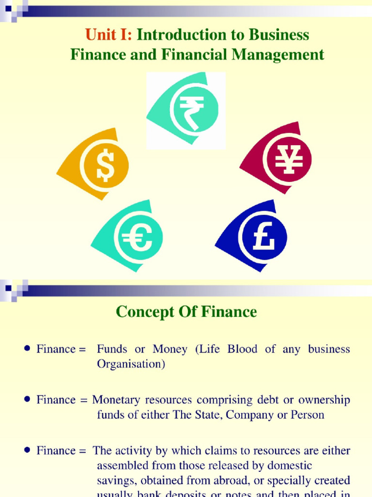 FM unit I PPT (1) | PDF