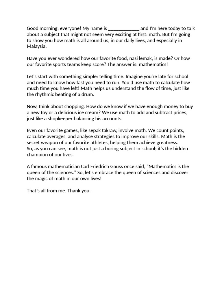 Public Speaking Text | PDF