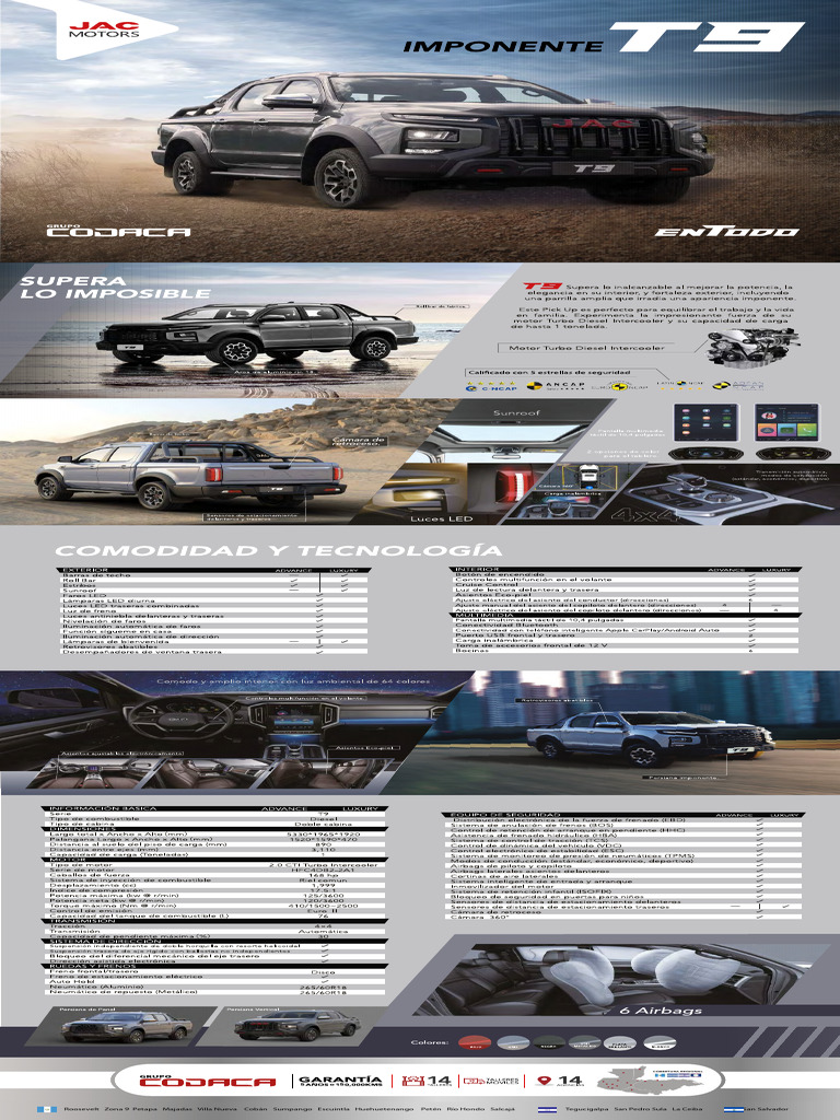 Digital Ficha Tecnica T9 | PDF