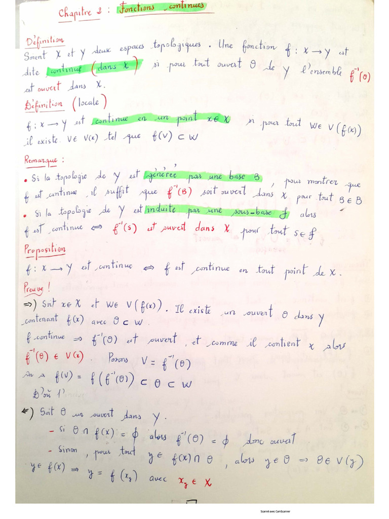 Chap2 Topo p1 À 9 | PDF