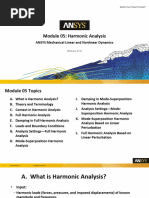 ANSYS Transient Structural Analysis Guide | PDF | Normal Mode ...