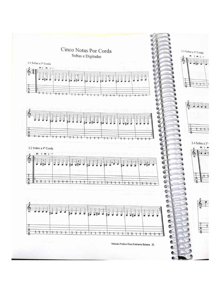 Cinco Notas Por Corda | PDF