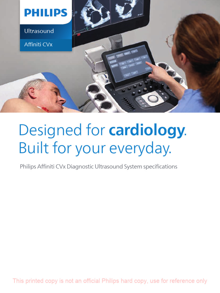 Affiniti CVX Diagnostic Ultrasound System Specification 10.0 | PDF ...